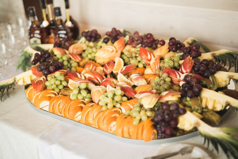 Authentic Buffet, Assorted Fresh Fruits, Berries and Citrus ...