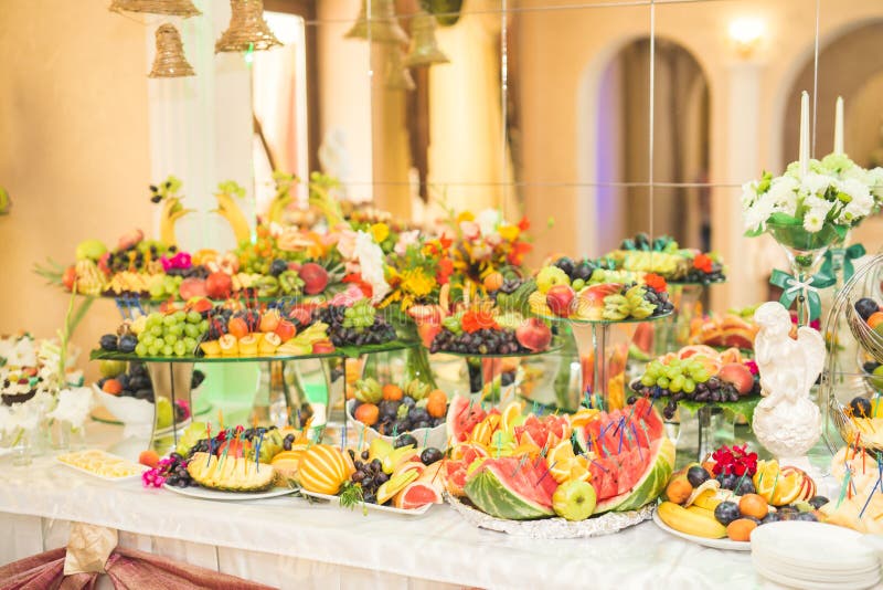 Authentic Buffet, Assorted Fresh Fruits, Berries and Citrus ...