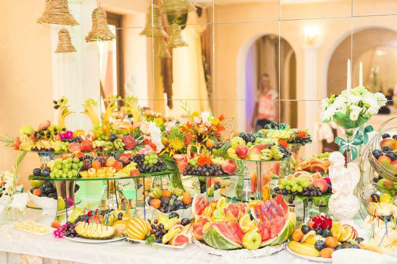 Authentic Buffet, Assorted Fresh Fruits, Berries and Citrus ...