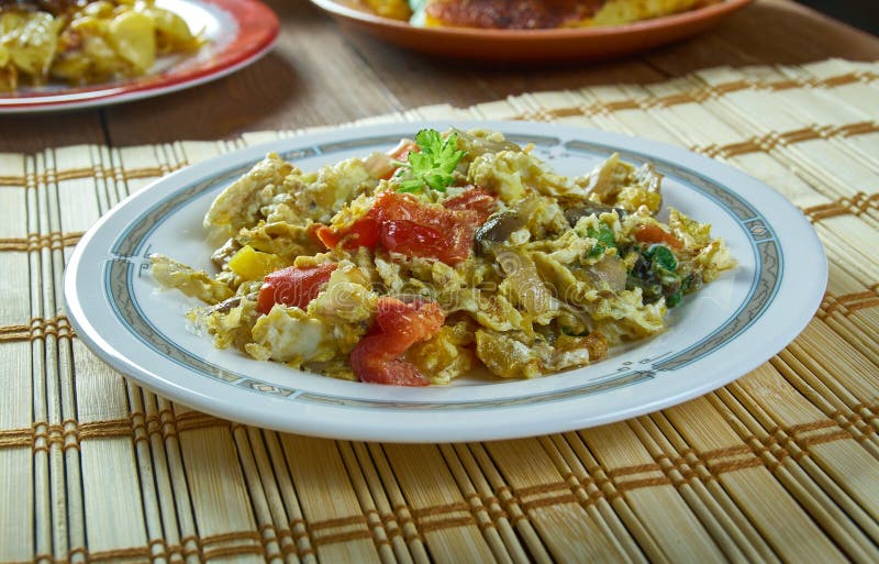 Authentic Bulgarian Mish Mash Stock Photo - Image of dish, cuisine ...