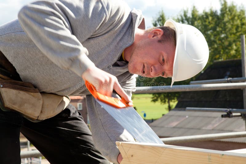 Carpenter roof stock image. Image of housing, frame, constructionsite ...