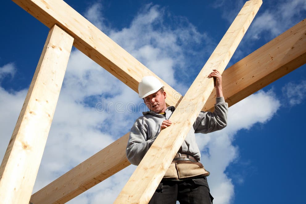 Authentic Construction Worker Stock Photo - Image of builder, carpentry ...