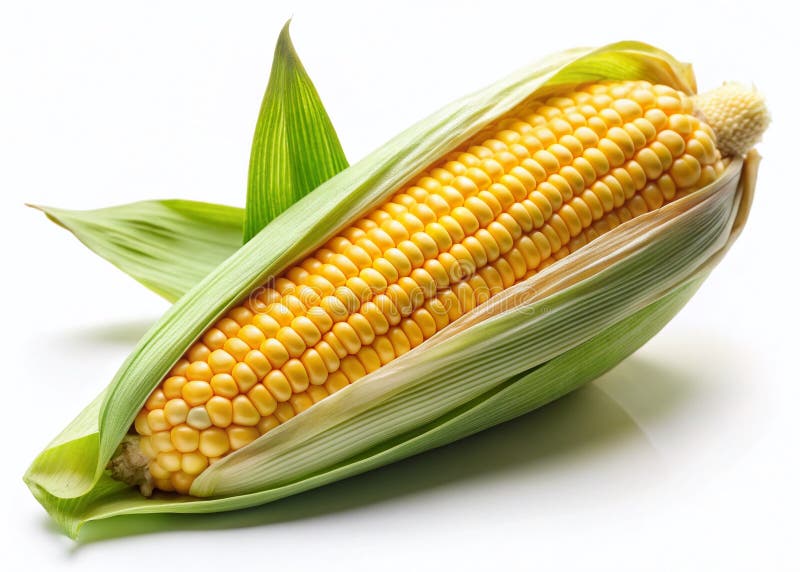 Authentic Cornstalk Emblem Design a Detailed and Natural Isolated Image ...