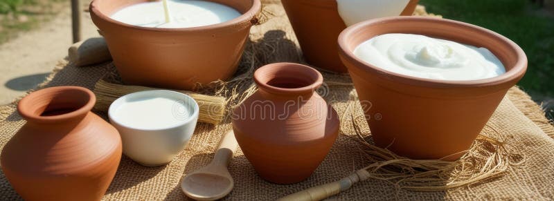 Authentic Countryside Yogurt Production with Organic Dairy and Natural ...