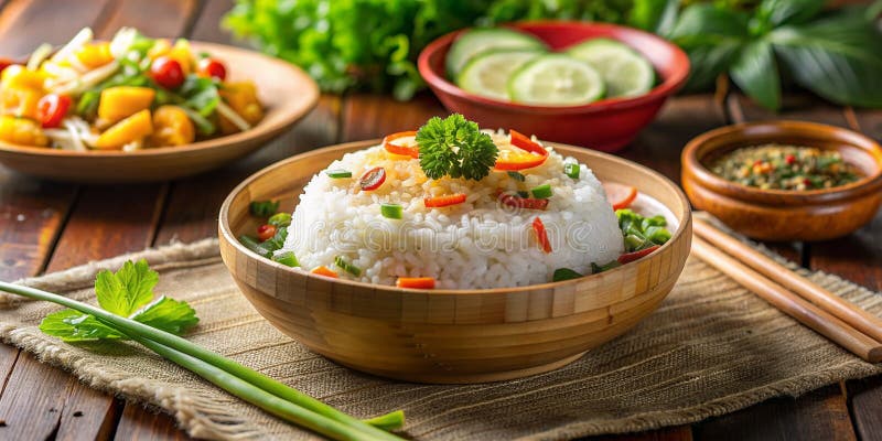 Authentic and Delicious Com Tam Broken Rice Dish AI-Generated Content ...