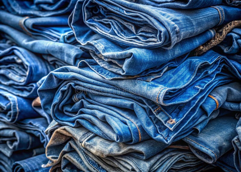 Authentic Denim Texture a Documentary Photography Background for ...