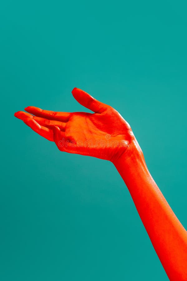 Authentic Hands Carefully Plating a Kernel in the Soil. Stock Photo ...
