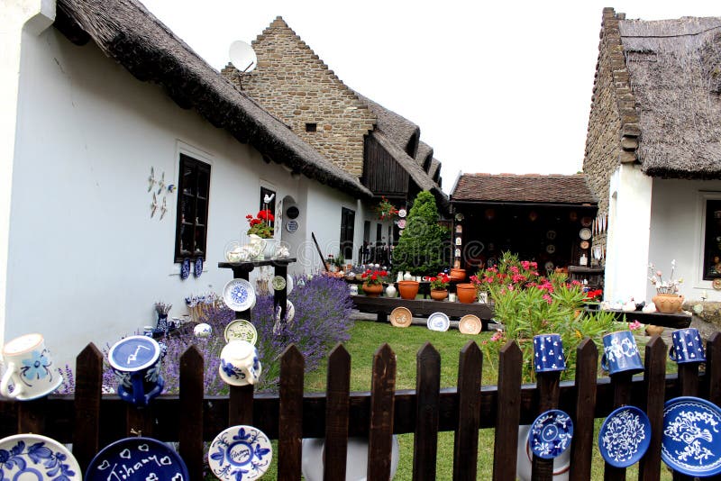 Authentic houses stock photo. Image of balaton, houses - 46650290