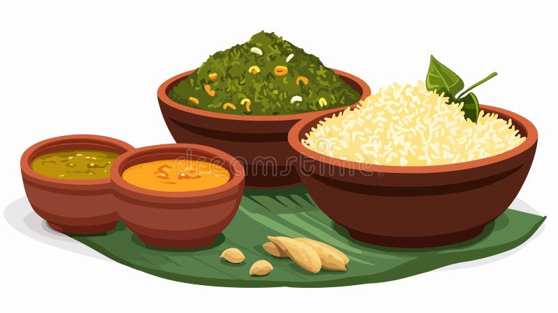 Authentic Maharashtrian Cuisine Illustration for Culinary Designs and ...