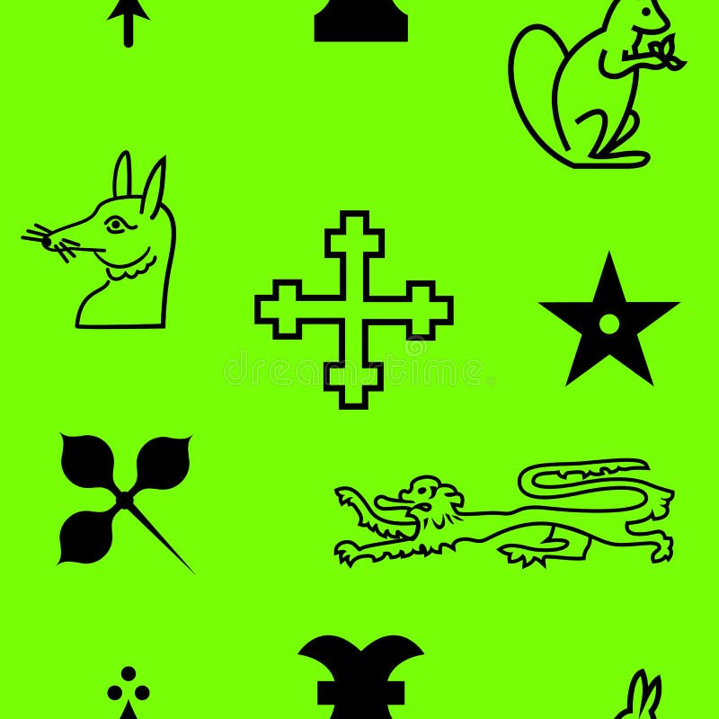 Squirrel Heraldry Stock Illustrations – 13 Squirrel Heraldry Stock ...