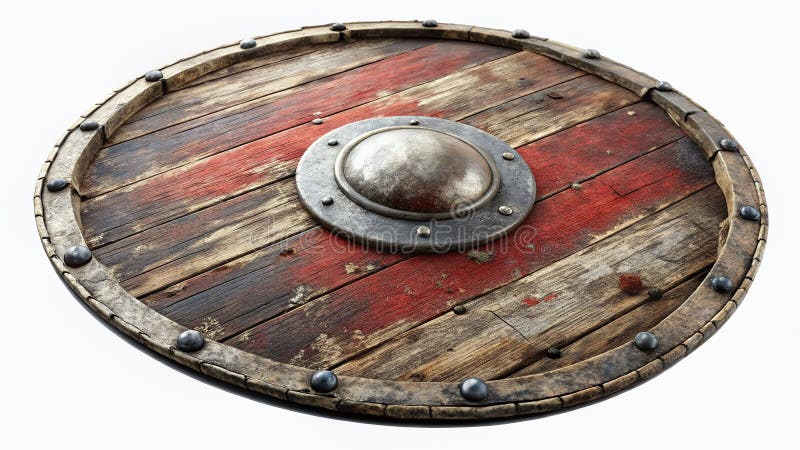 Authentic Medieval Shield a Glimpse into the Armor and Warfare of the ...