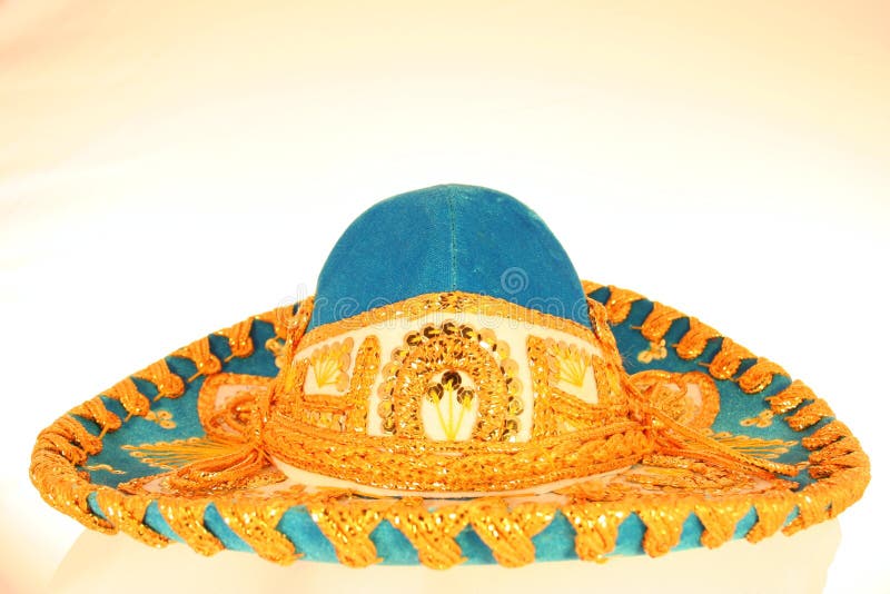 Authentic Mexican Hat stock photo. Image of fighter, gold - 1352834