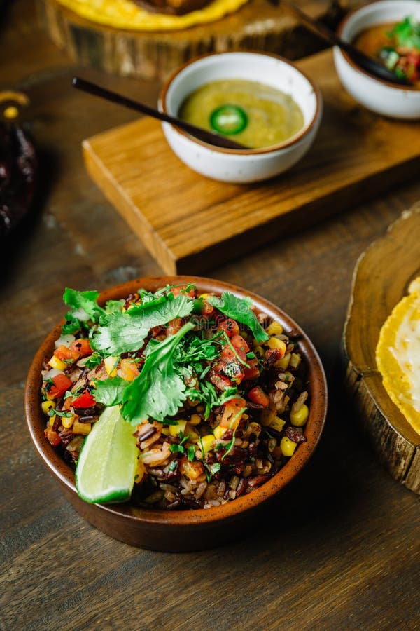 Authentic Mexican Rice Arroz Rojo Mix with Rice Berry, Tomato and Corn ...