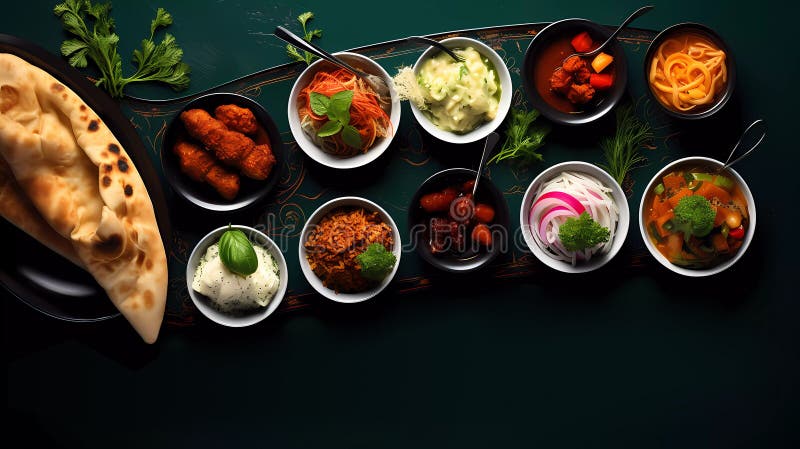 An Authentic Middle Eastern Restaurant Menu Template of Culinary ...