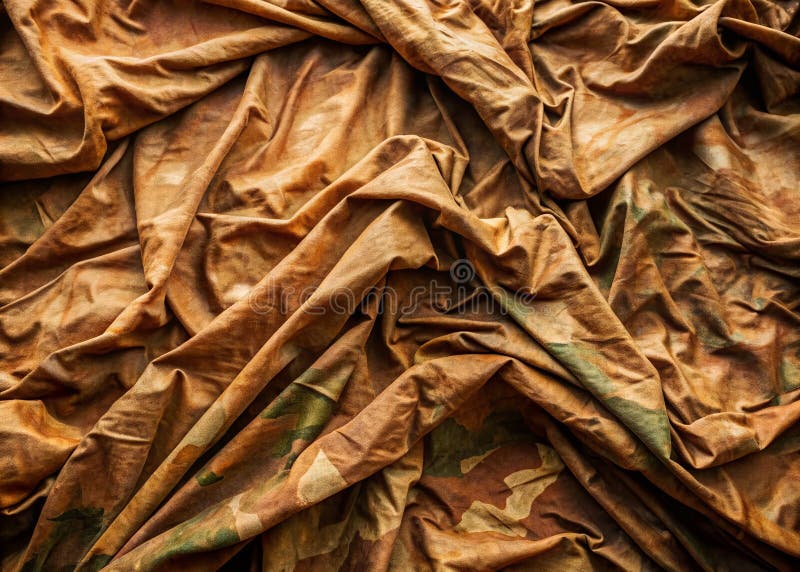 Authentic MilitaryStyle Brown Mud Camouflage Tarp Texture Ideal for ...