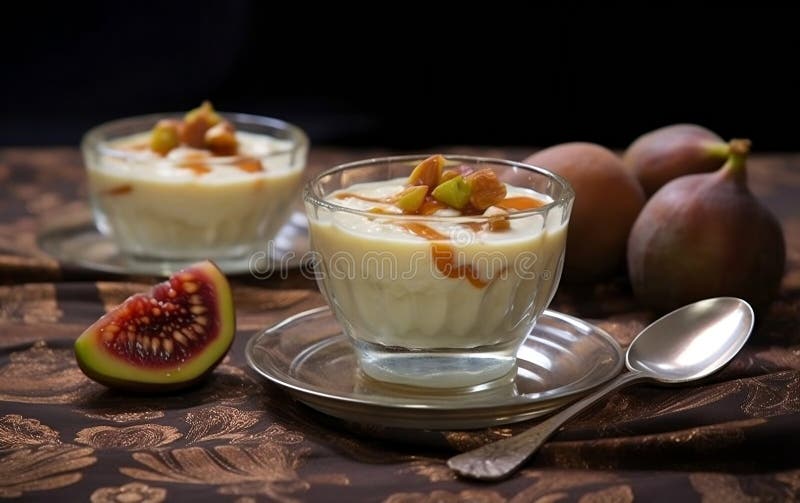 Authentic Pakistani Sweet Semolina Pudding. Generative AI Stock ...
