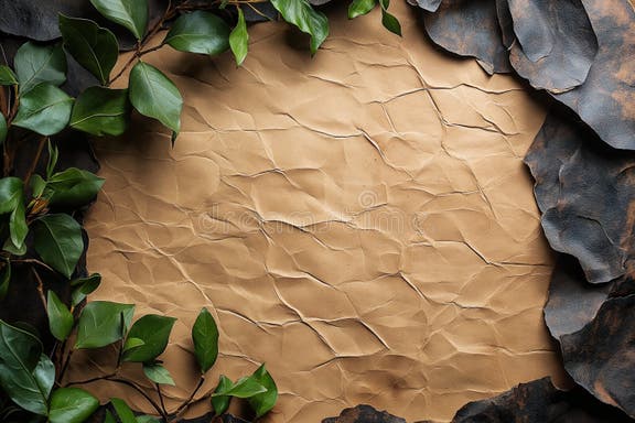 An Authentic Parchment Background that Evokes the Charm of Historical ...