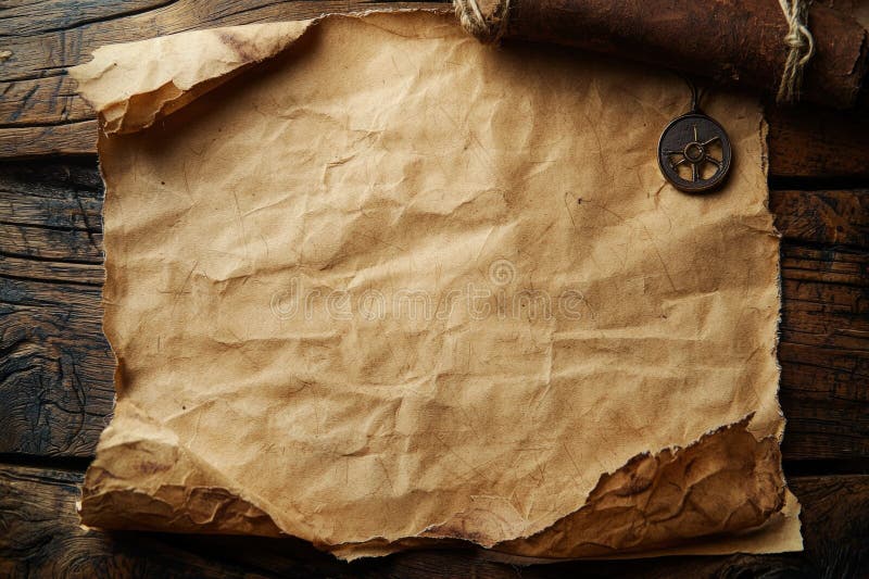 An Authentic Parchment Background that Evokes the Charm of Historical ...