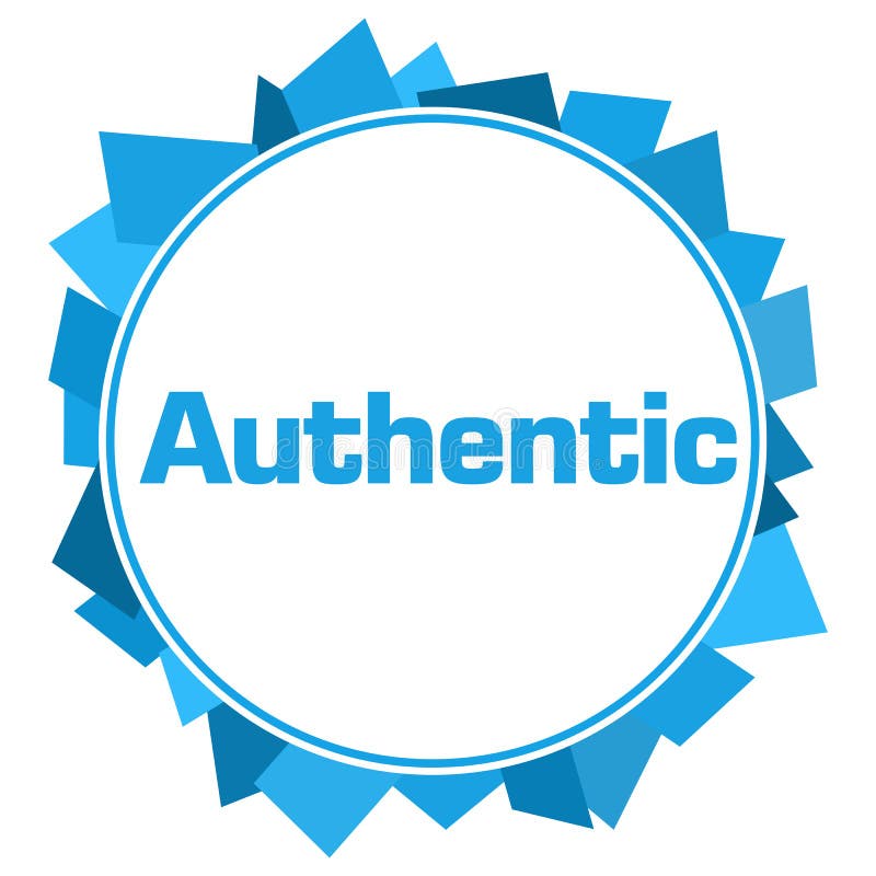 Authentic Blue Horizontal Border Stock Illustration - Illustration of ...