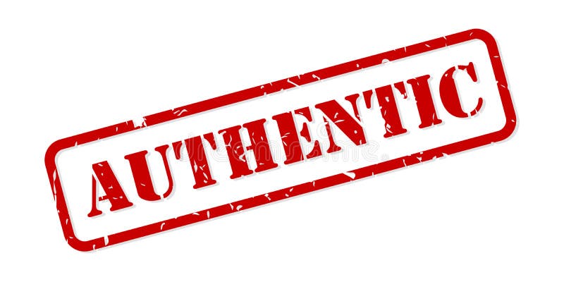 Authentic Rubber Stamp Vector Stock Vector - Illustration of vector ...