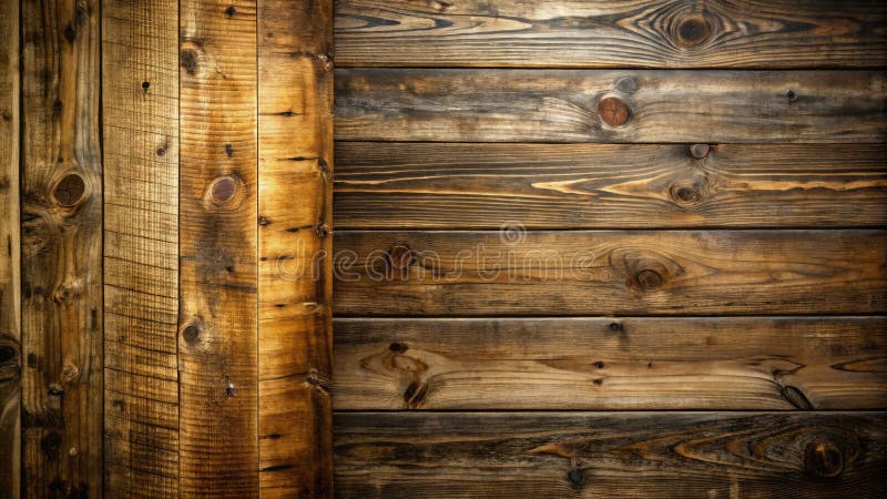 Authentic Rustic Wood Background Aged Timber Wall and Floor Texture ...