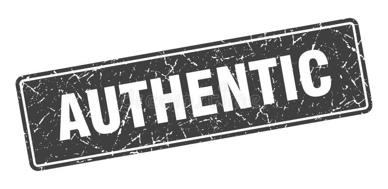 Authentic sign or stamp stock vector. Illustration of insignia - 175045182