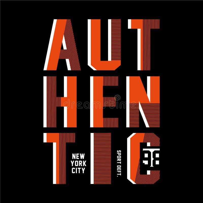 Authentic Sport Typography Design Tee for T Shirt and Other Uses ...