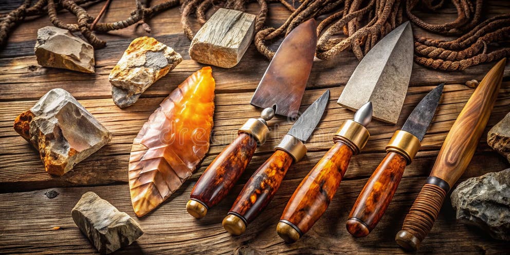 Knapping Techniques Stock Illustrations – 9 Knapping Techniques Stock ...