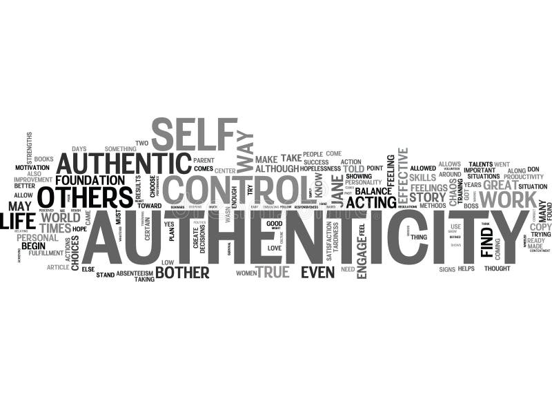 Authentic Success Word Cloud Stock Illustration - Illustration of ...