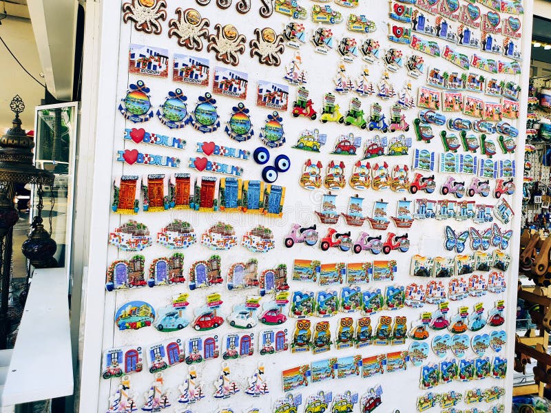 Authentic Turkish Souvenies Shop in Bodrum, Turkey Editorial Image ...