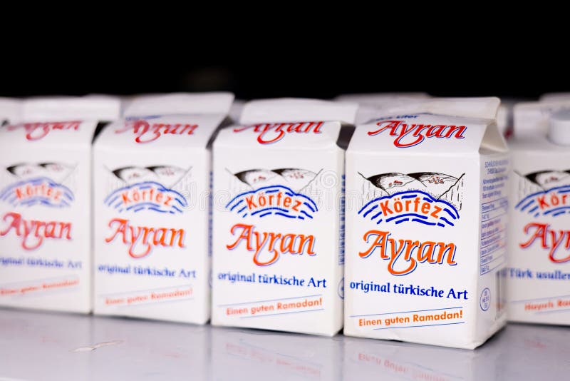 Authentic Turkish Ayan Drink Packages Stock Photos - Free & Royalty ...