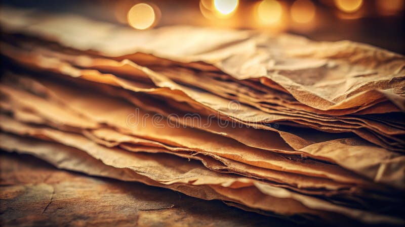 Authentic Vintage Document Texture a Detailed HighQuality Aged Paper ...