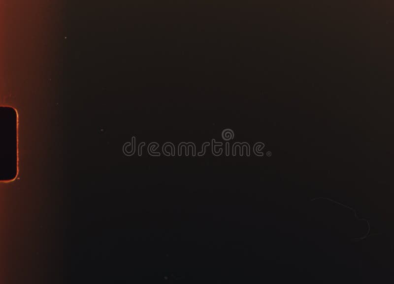 Authentic Vintage 8mm Film Leader Countdown with Light Leaks and Dust ...