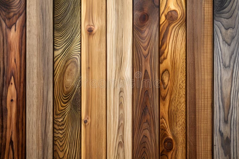 Authentic Wood Textures a Seamless Collection of Hickory Oak Olive Walnut and Maple Decking for ...