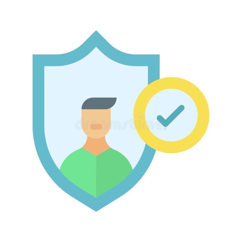 Authentication Icon Image. stock vector. Illustration of safe - 284215167