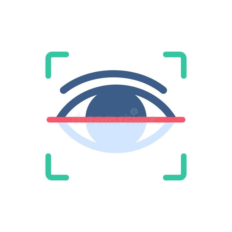 Authentication by Scanning Fingerprints To Access Data Stock Vector ...