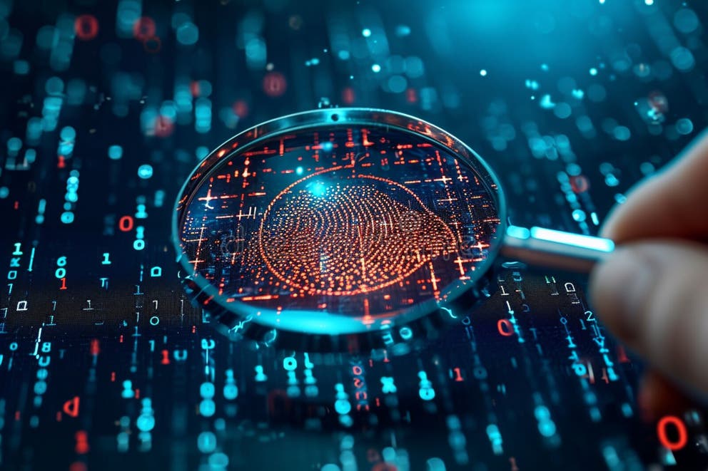 Authentication Synergy Magnifying Glass Inspects Biometrics With Binary