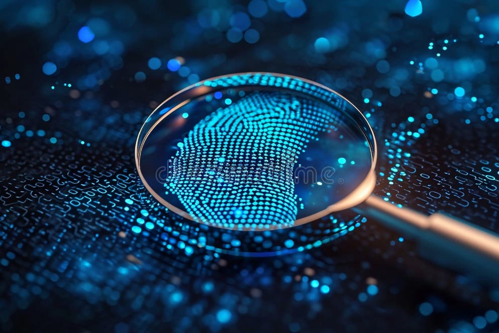 Authentication Synergy Magnifying Glass Inspects Biometrics With Binary