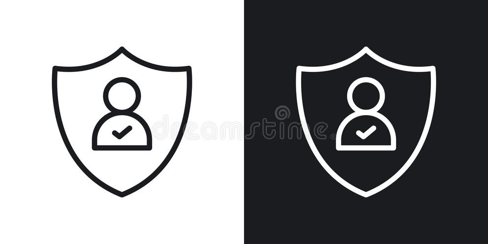 Authentication Vecor Icon Set Stock Vector - Illustration of system ...