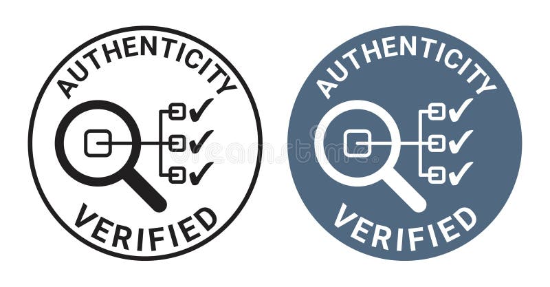 Authenticity Badge Stock Illustrations – 922 Authenticity Badge Stock ...