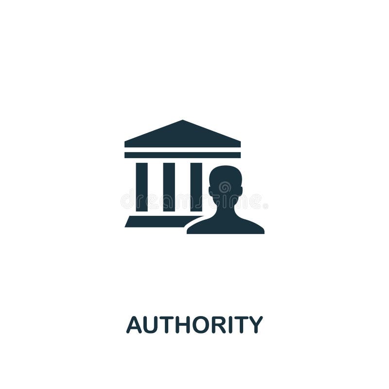 Authority Icon. Simple Element from Regulation Collection Stock Vector ... Authority Icon. Simple Element from Regulation Collection Stock Vector ...