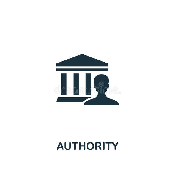 Authority Icon. Creative Element Design from Content Icons Collection ...