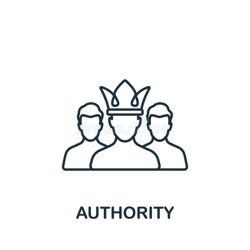 Authority Icon. Simple Element from Regulation Collection Stock Vector ... Authority Icon. Simple Element from Regulation Collection Stock Vector ...