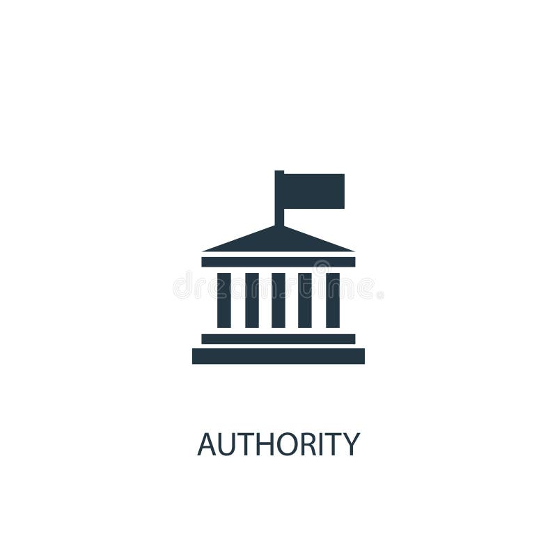 Authority Icon. Simple Element Stock Vector - Illustration of palace ...