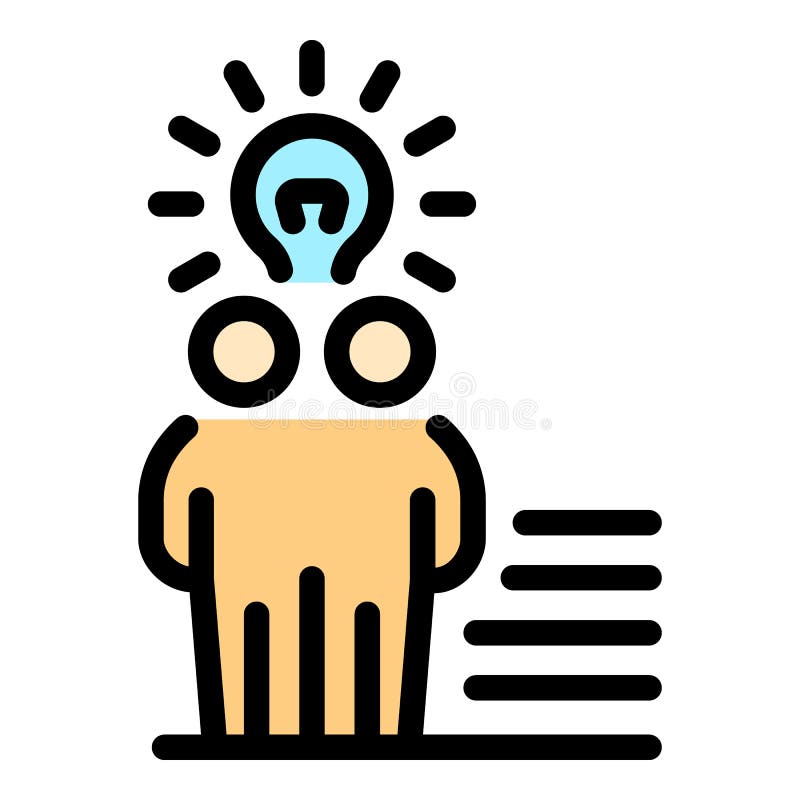 Authority Influence Icon Color Outline Vector Stock Vector ...