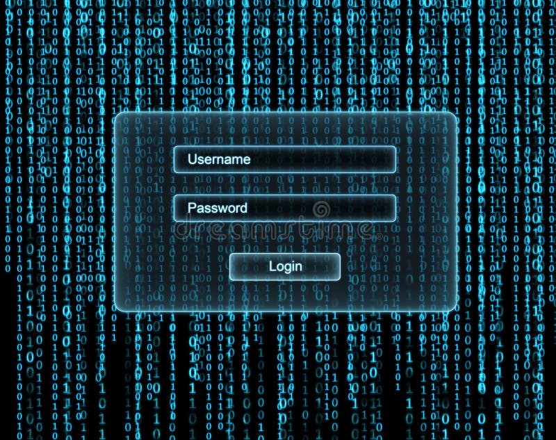 Blue Matrix Wallpaper