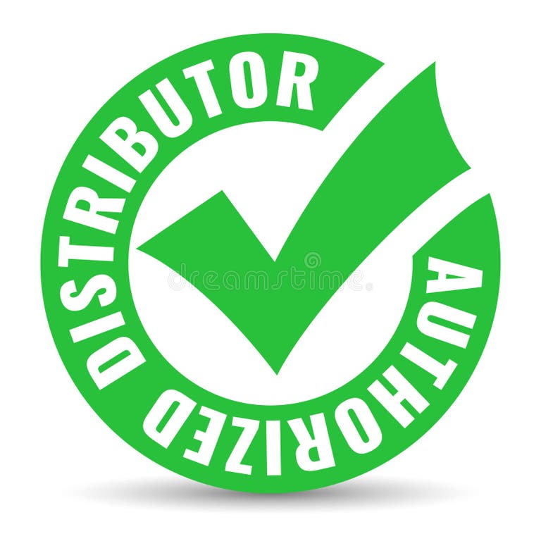 Authorized Distributor Vector Icon Stock Vector - Illustration of ...