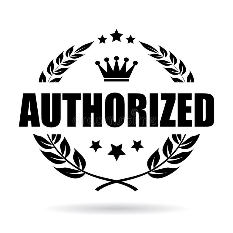 Authorized Icon Stock Illustrations – 11,356 Authorized Icon Stock ...