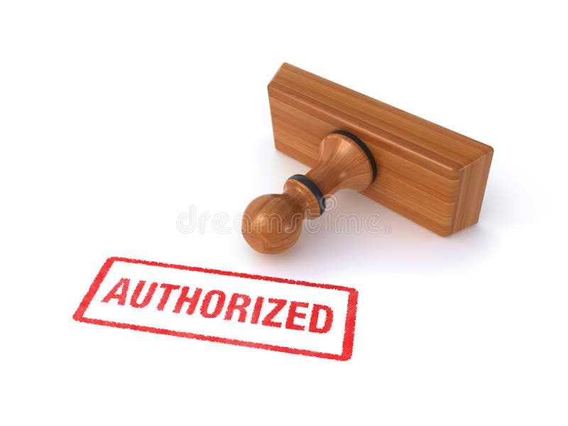 Authorization sign