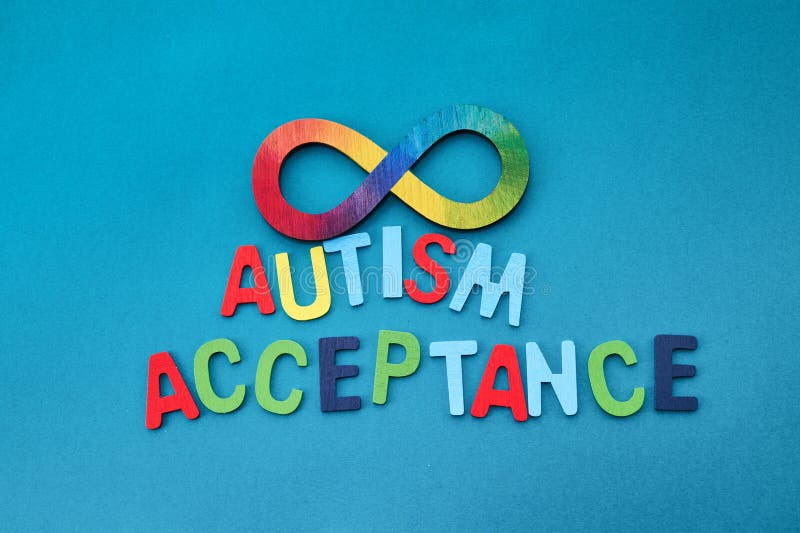 Autism Acceptance Month. Infinity Symbol of Autism. Accepting Autistic ...